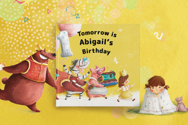 Tomorrow is Your Birthday! | BÜKI Personalized children's books